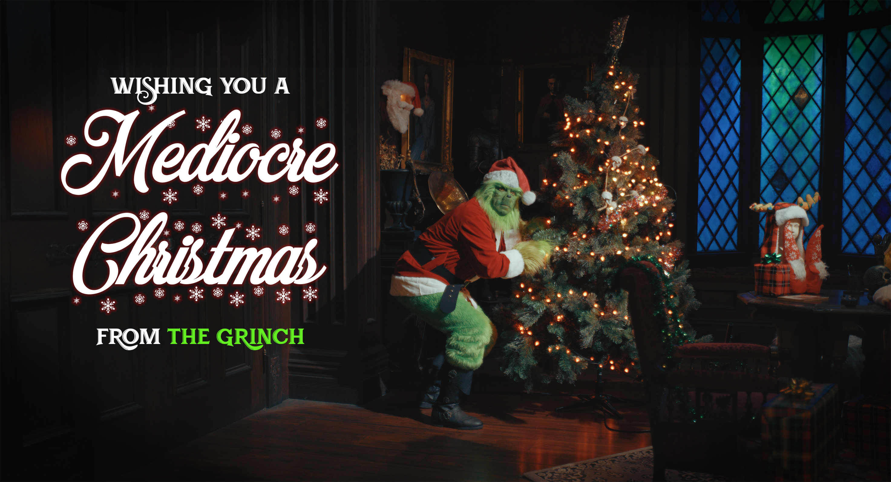 Grinch-card – Creature Features